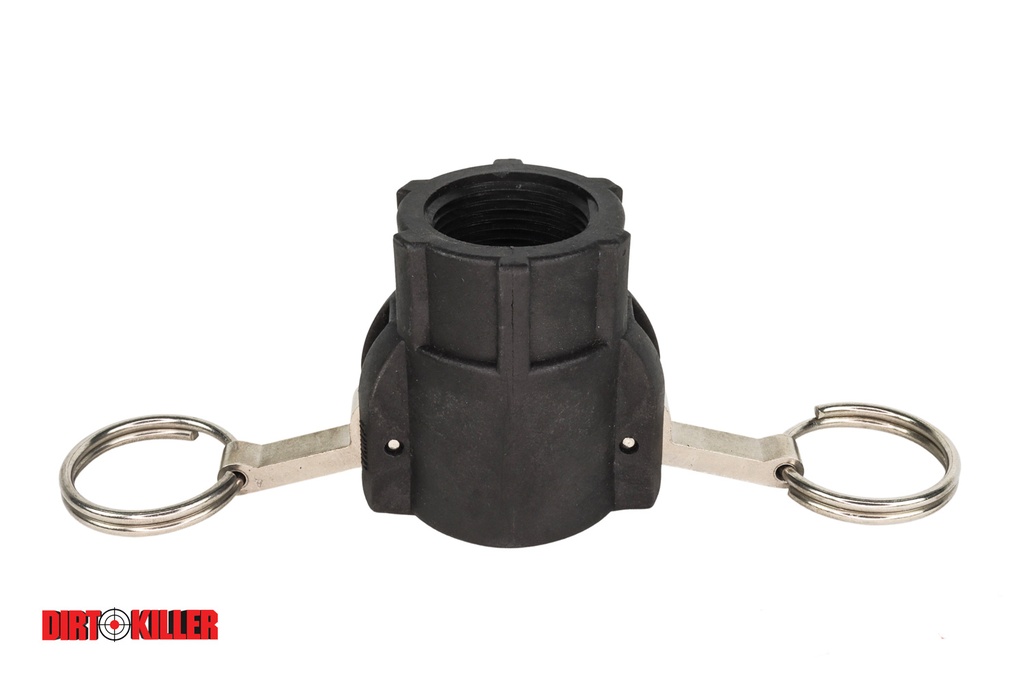 Poly Camlock 1" Type D Female Camlock x FNPT | Dirt Killer